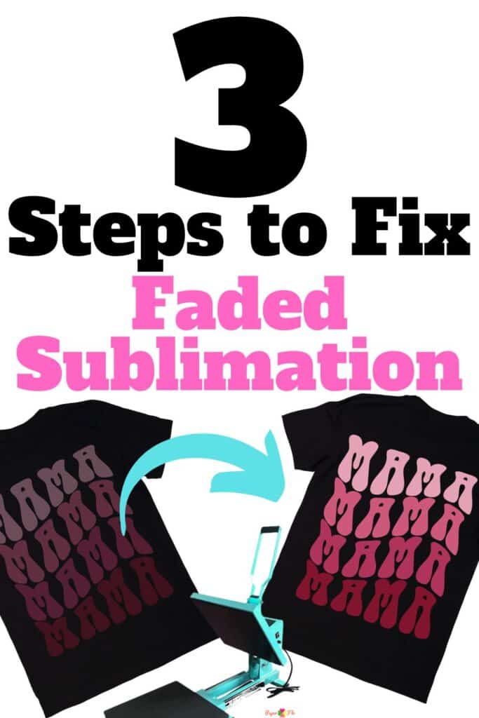 1 Minute Fix for Faded Sublimation Prints: Top Beginner Tips