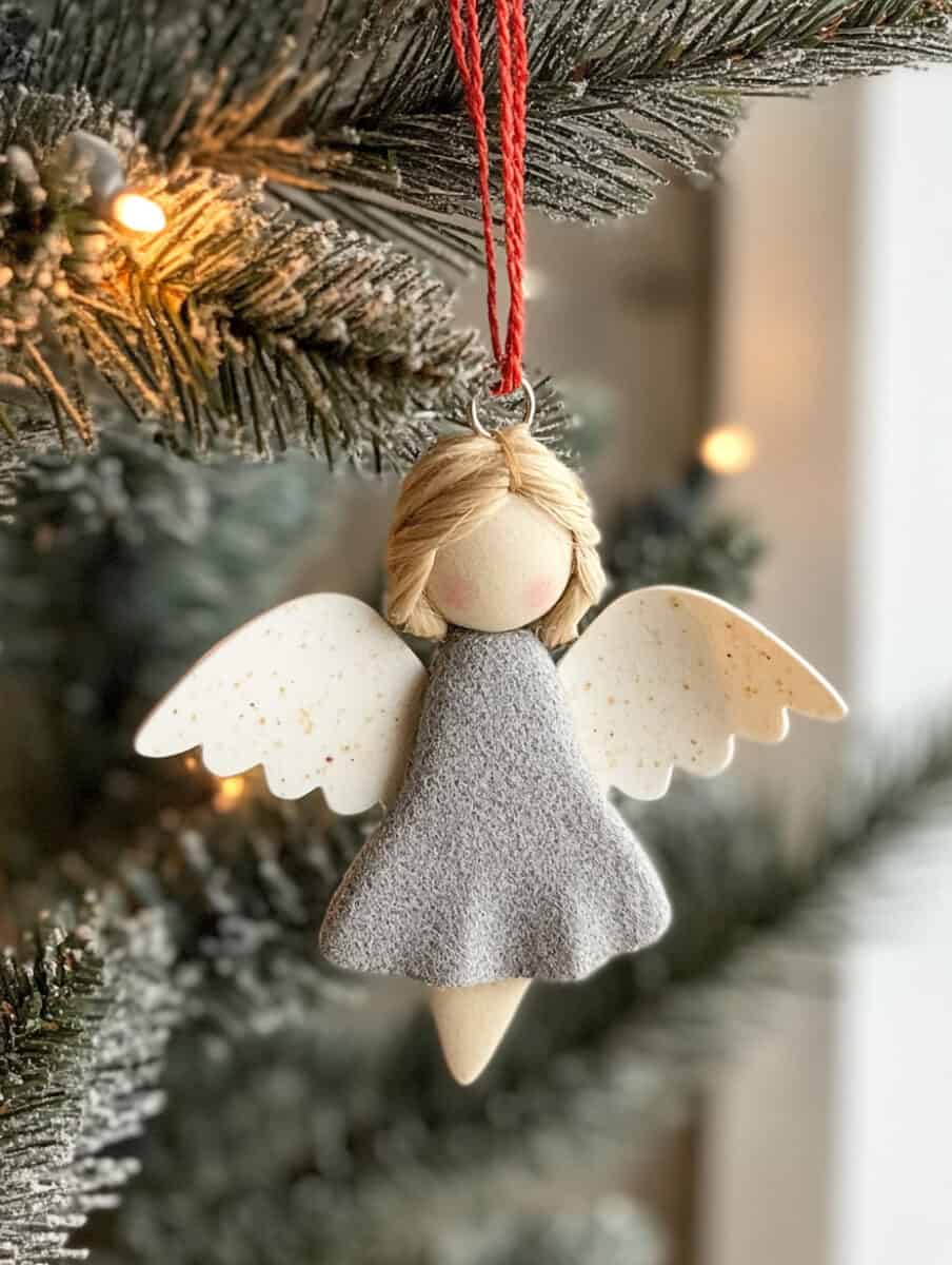 7 Beautiful Handmade Angel Ornaments You Can Craft This Christmas