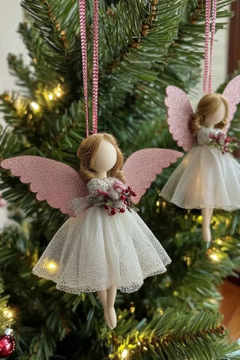 7 Beautiful Handmade Angel Ornaments You Can Craft This Christmas
