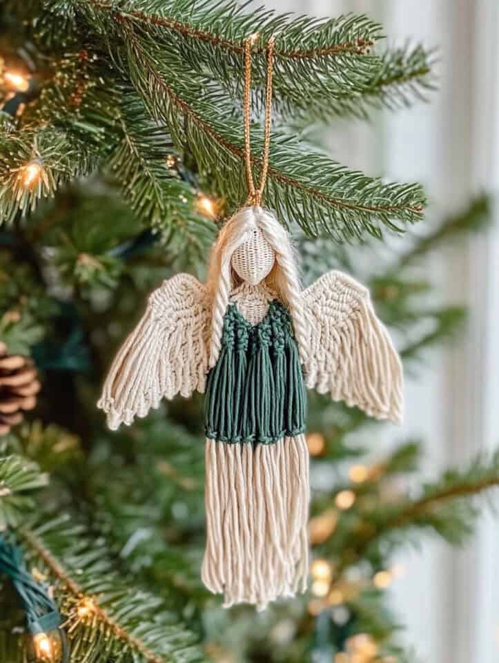 7 Beautiful Handmade Angel Ornaments You Can Craft This Christmas