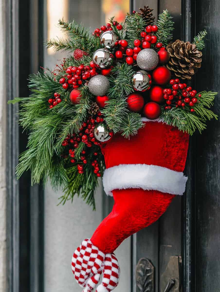 5 Simple Christmas Door Decorations Even Busy Moms Can Make